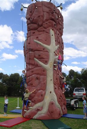 Mobile Rock Climbing Wall - Jumping Castle Hire in Melbourne, Pakenham ...