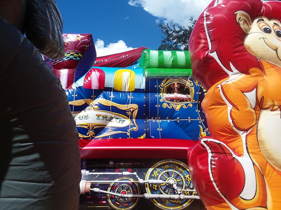 Circus World Obstacle Bounce - Hire in Florida | Bounce Boyz Party Rentals