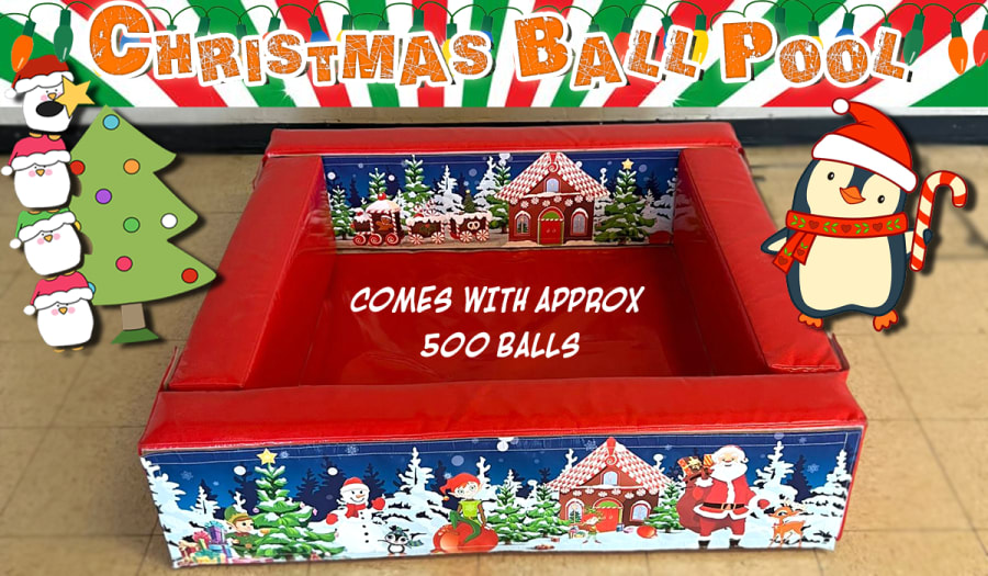 Christmas Soft Play & Castle Package - Inflatable, Bouncy Castle ...