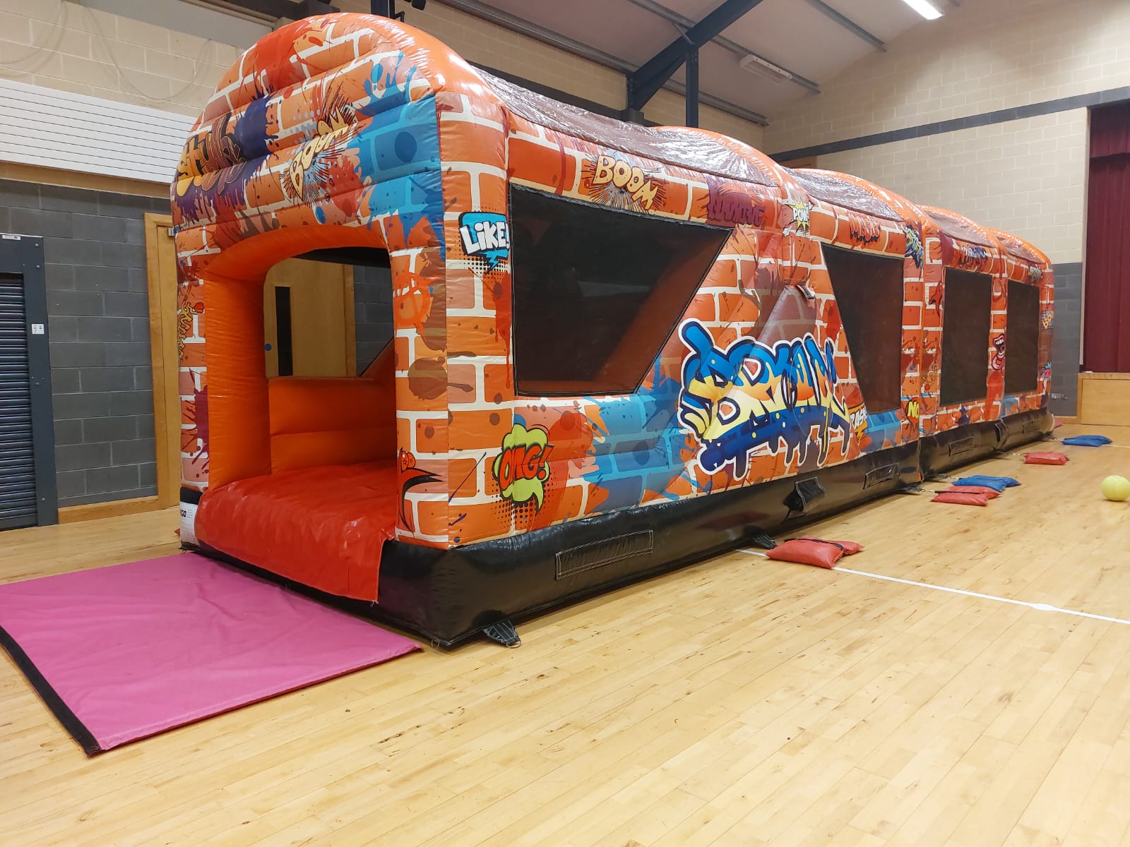 Graffiti Obstacle - Hire in cavan | cassidy castles