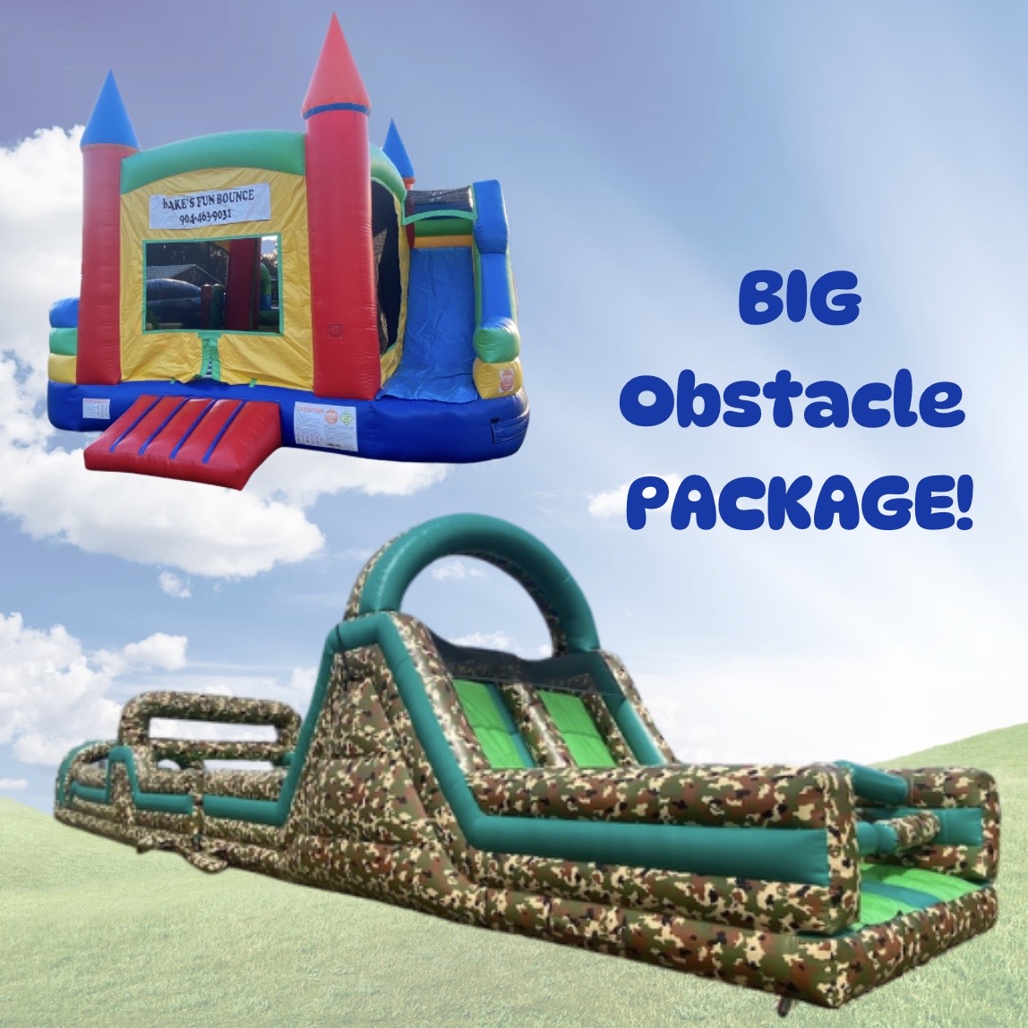 Obstacle Courses - Bounce House Rental in Jacksonville, Florida | Blake ...