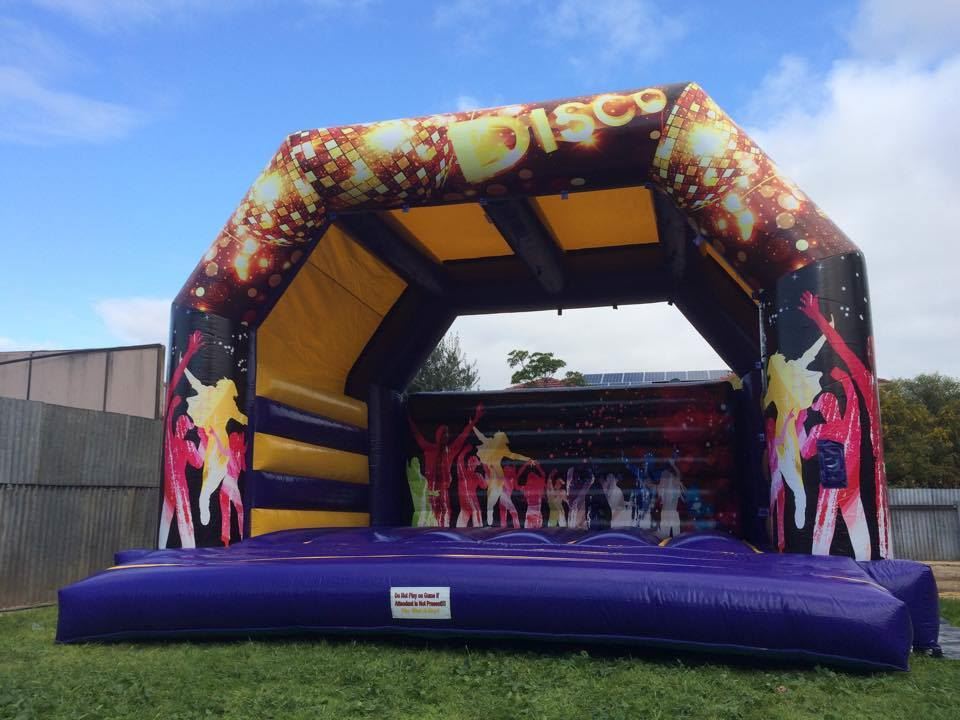Disco Bouncer - Bouncy Castle Hire and Water Slides in Perth