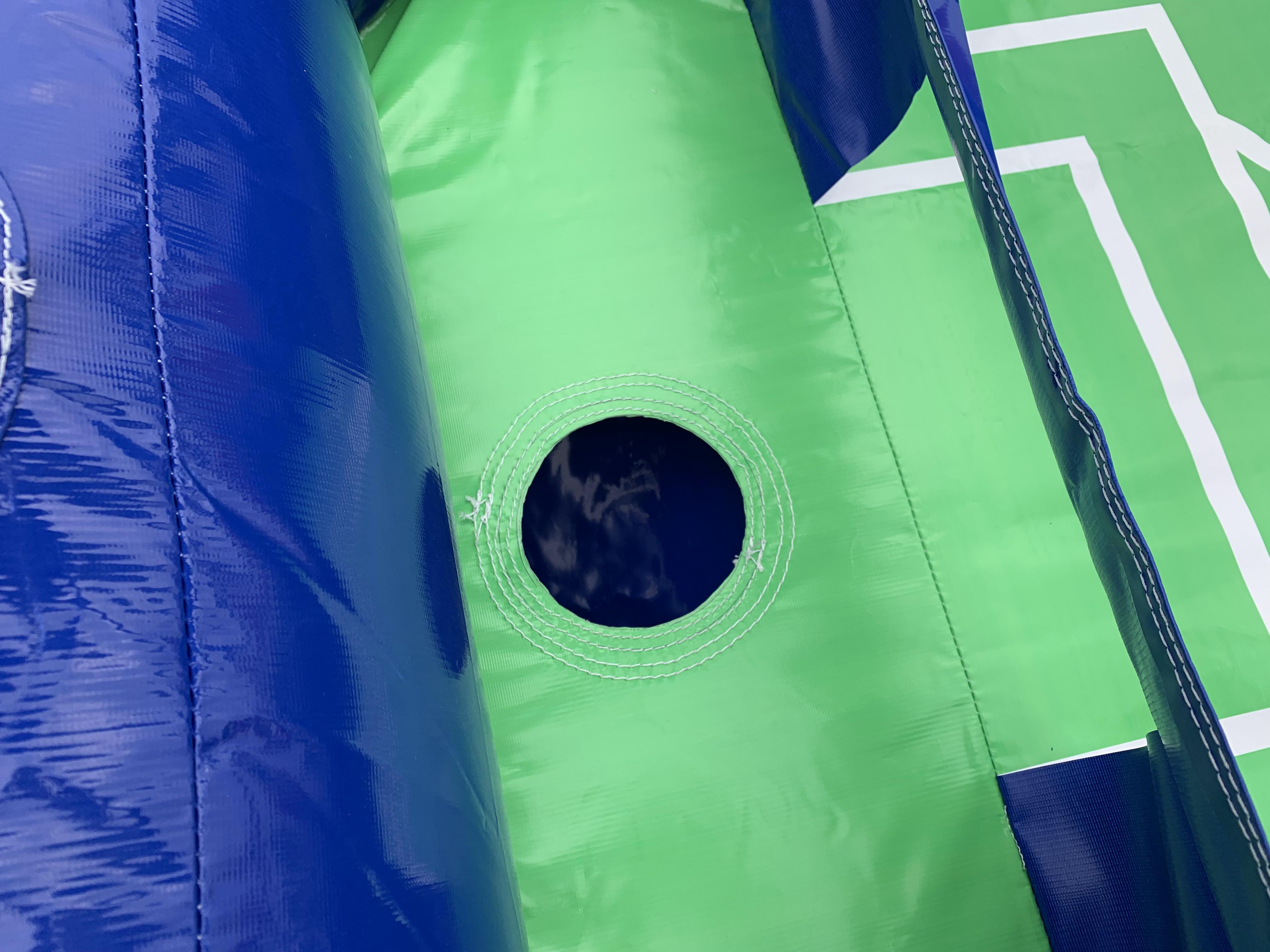 BBOL-171 - 10x5x4ft - Air football table (Mainly blue with art ...