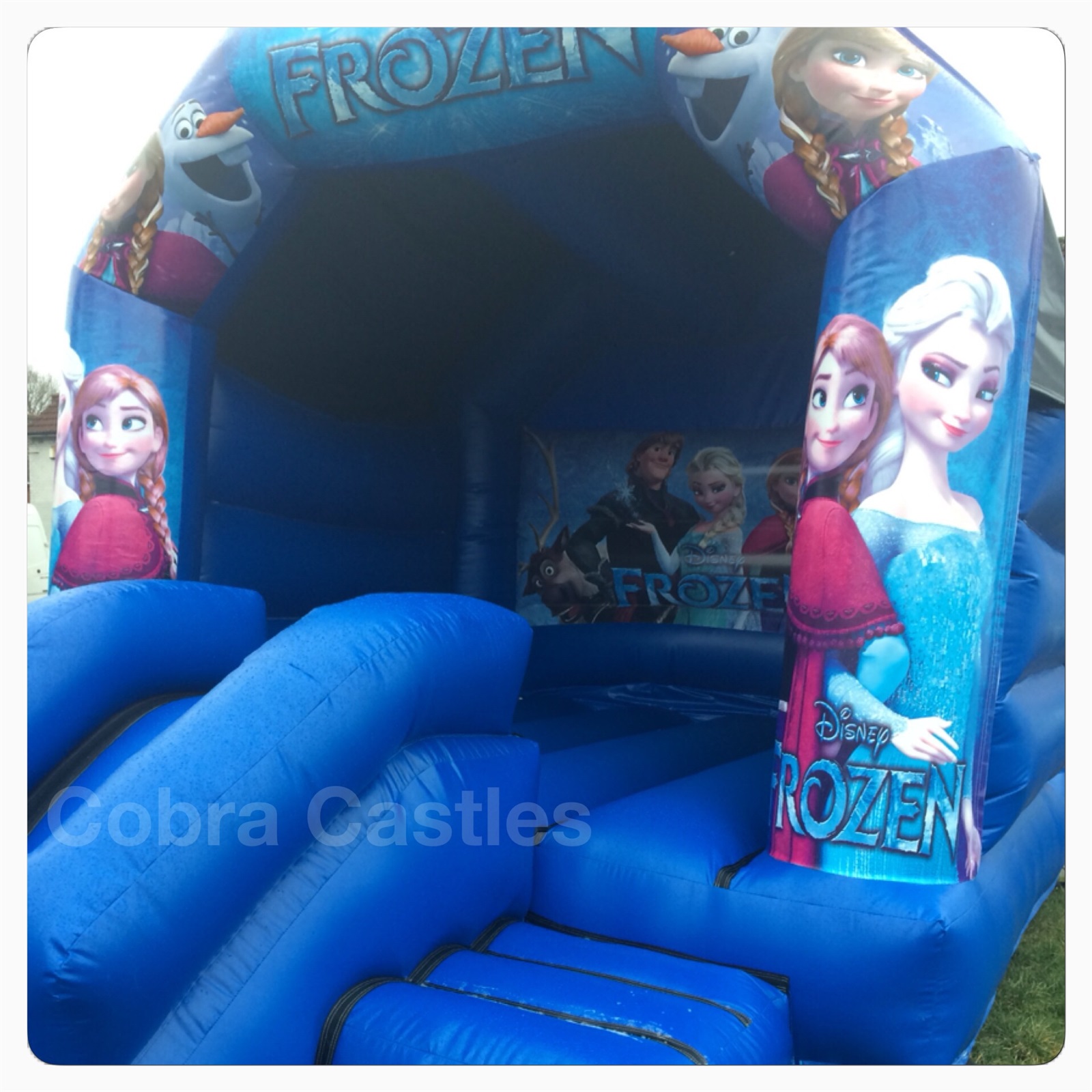 Frozen Slide Bouncer 12ft x 17ft - Bouncy Castle Hire in Liverpool ...