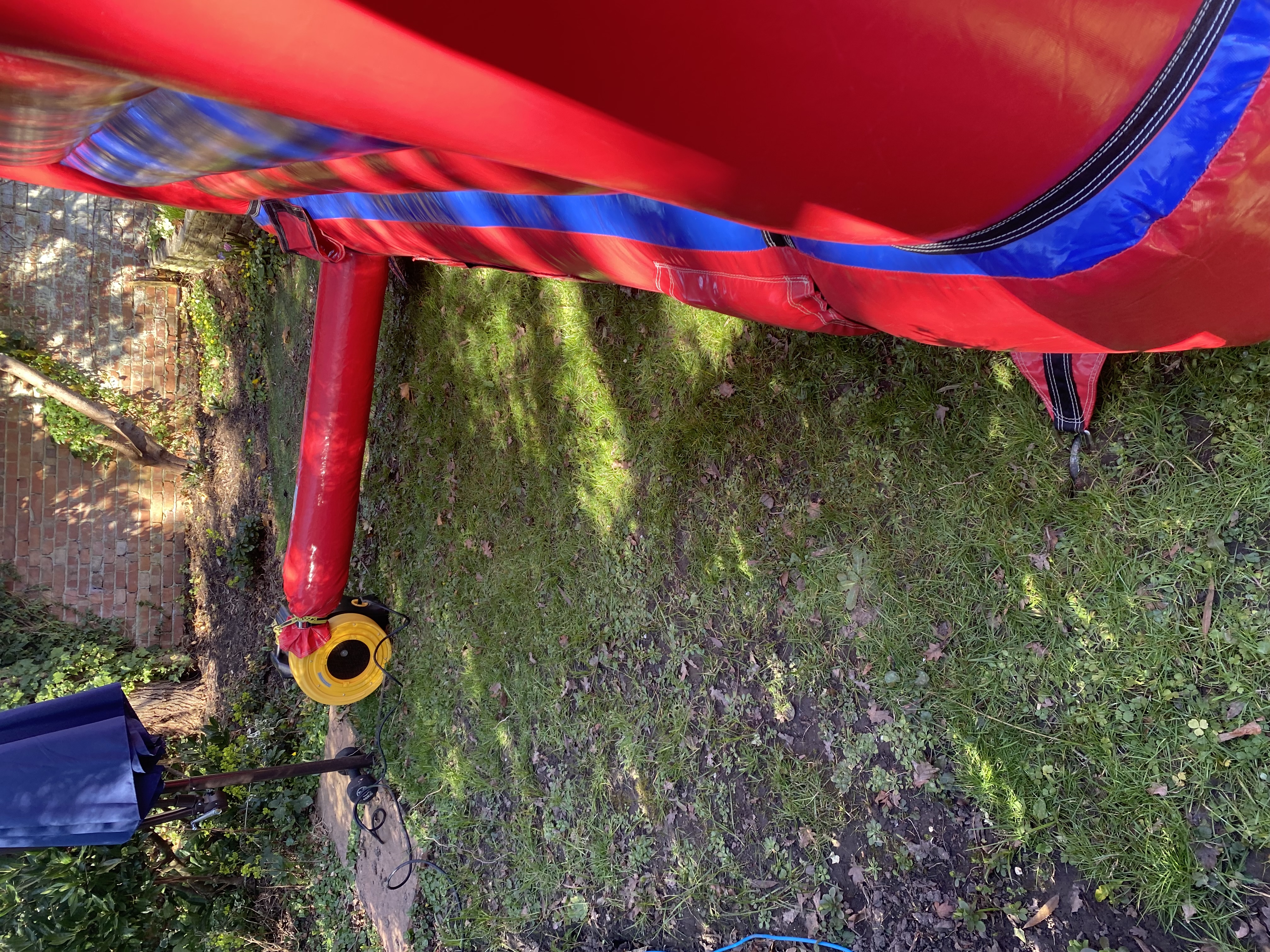 Large Circus Bouncy Castle (Adult Capable) - Hire, Balloon Displays ...