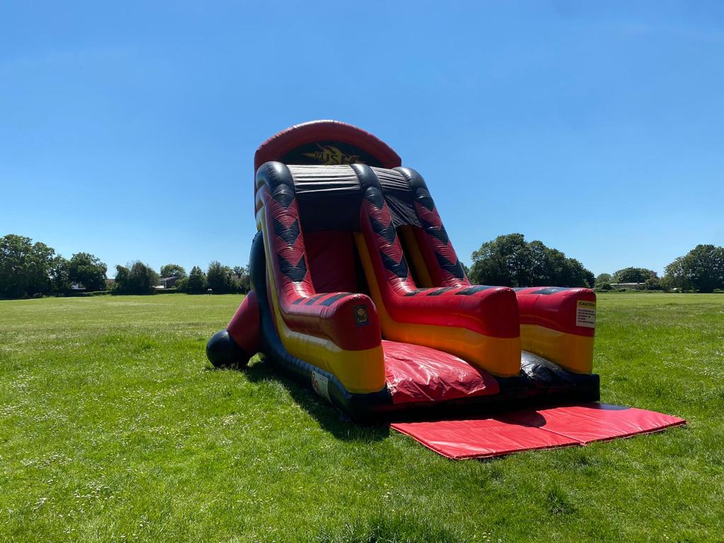 Rush Vertical Giant Inflatable Slide - Inflatable, Bouncy Castle ...