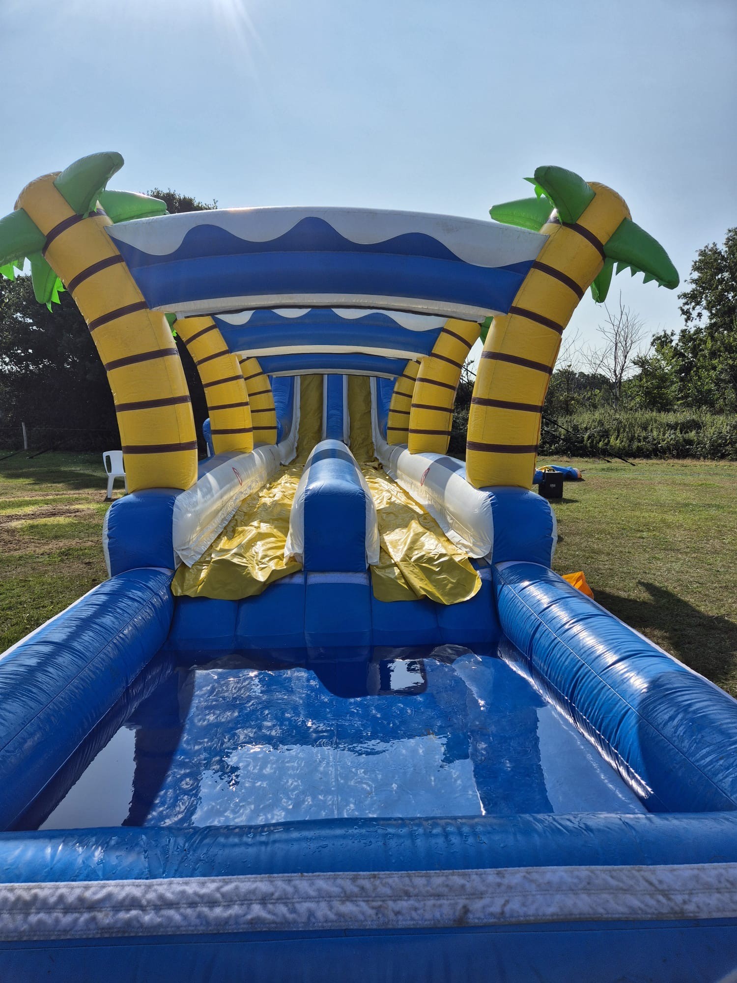 Waterfall Drop Water Slide Hire UK