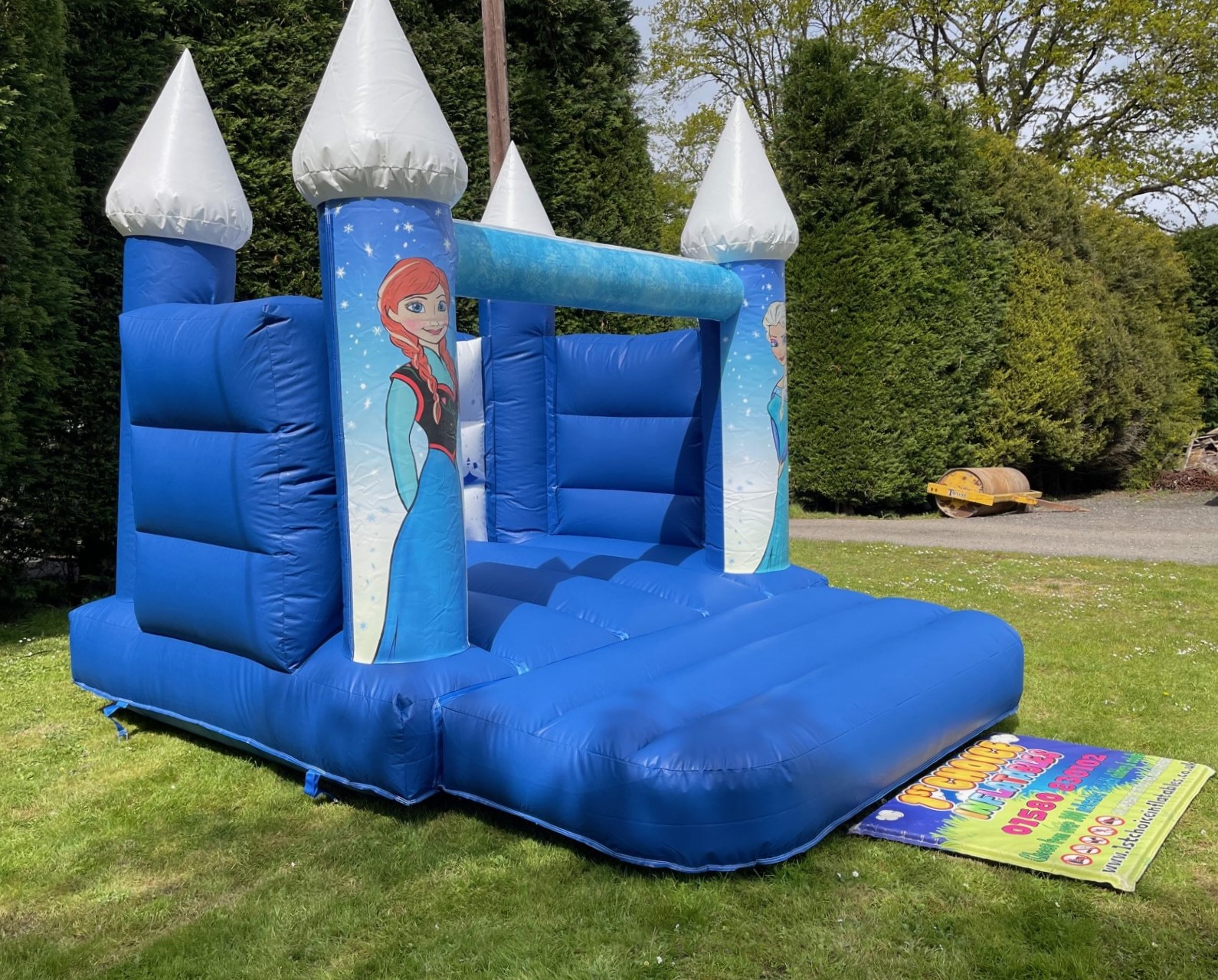 Bouncy Castle Frozen themed 12ft x 10ft - Bouncy Castle Hire in Kent ...