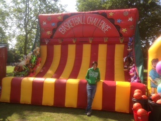 Basketball Stall - Bouncy Castle Hire, Fairground Attractions and Photo ...