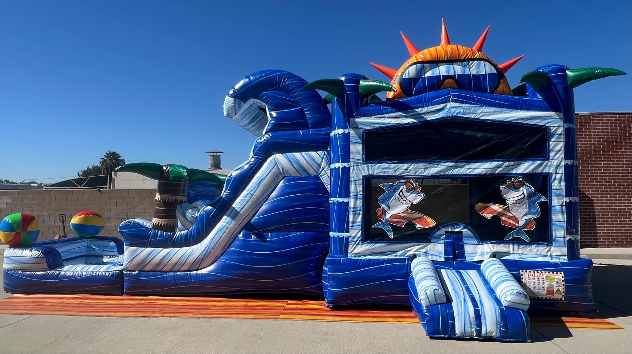 Combo Bounce Houses - Bounce House Rental in Ca | Ty's Bounce Barn