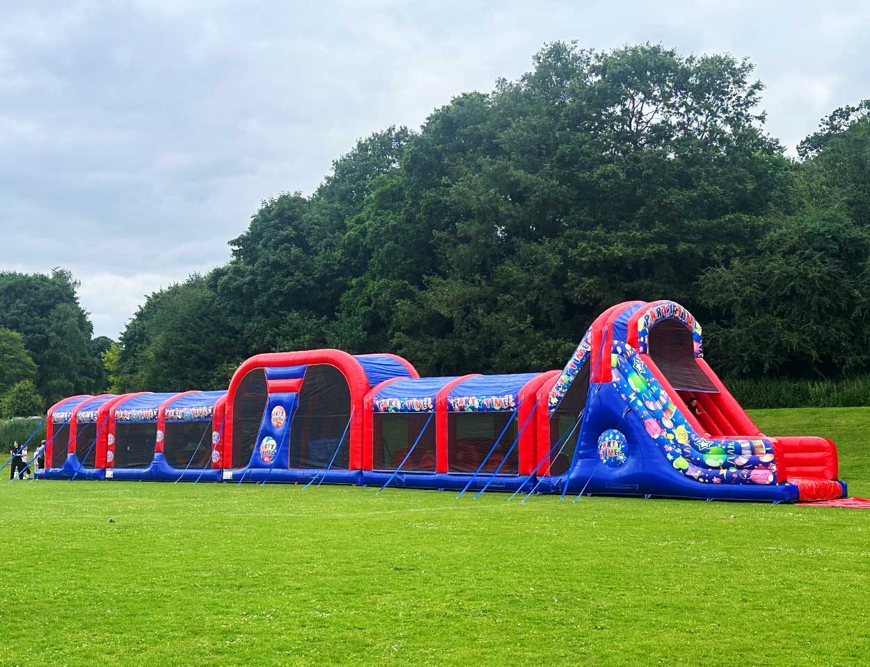 130ft Assault Course Hire | UK Entertainment Hire