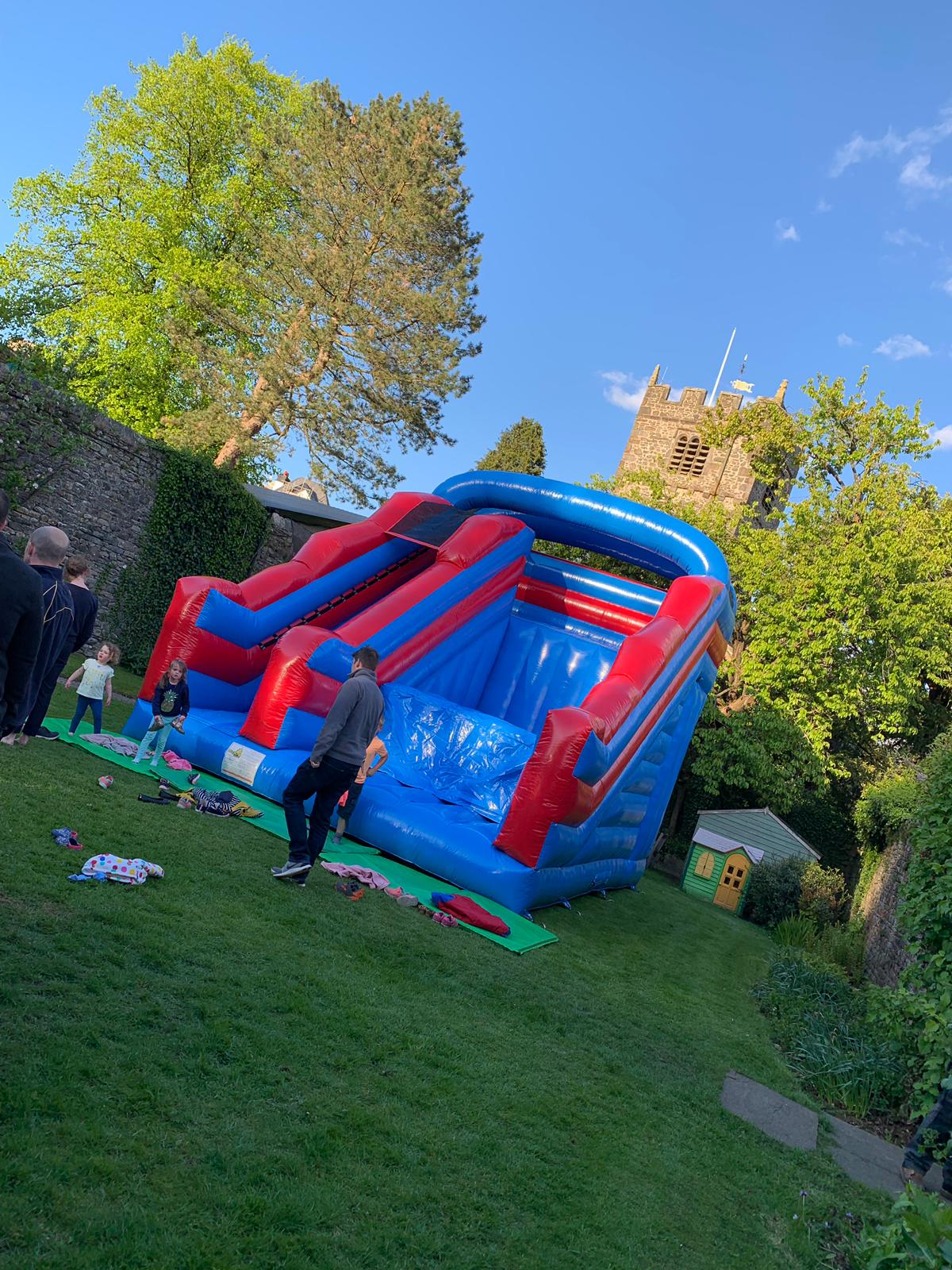 Cliff Jump/ Leap of Faith - Bouncy castle, inflatables, and ...