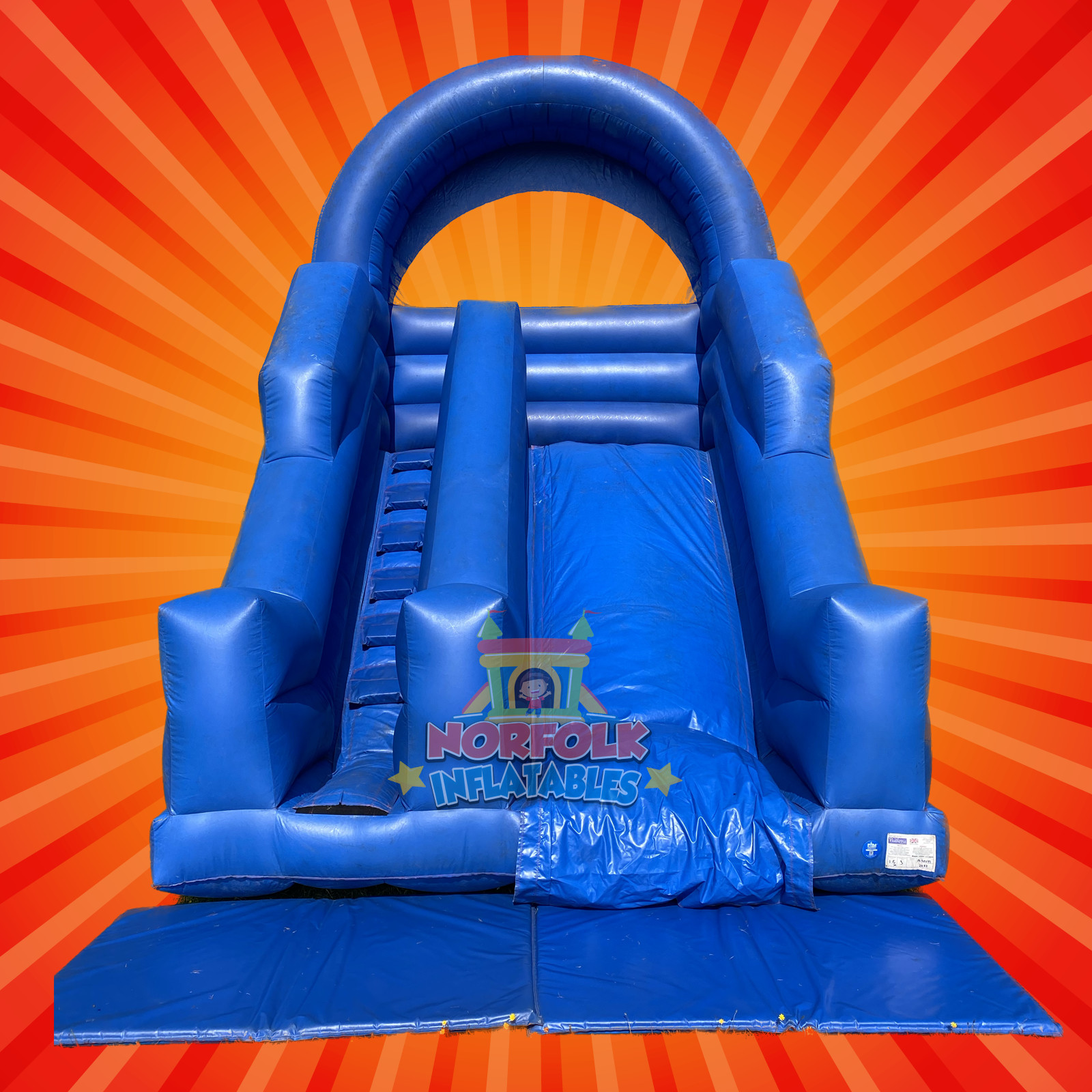 Blue Slide (8FT Platform) - Bouncy Castle Hire in Norwich | Norfolk ...