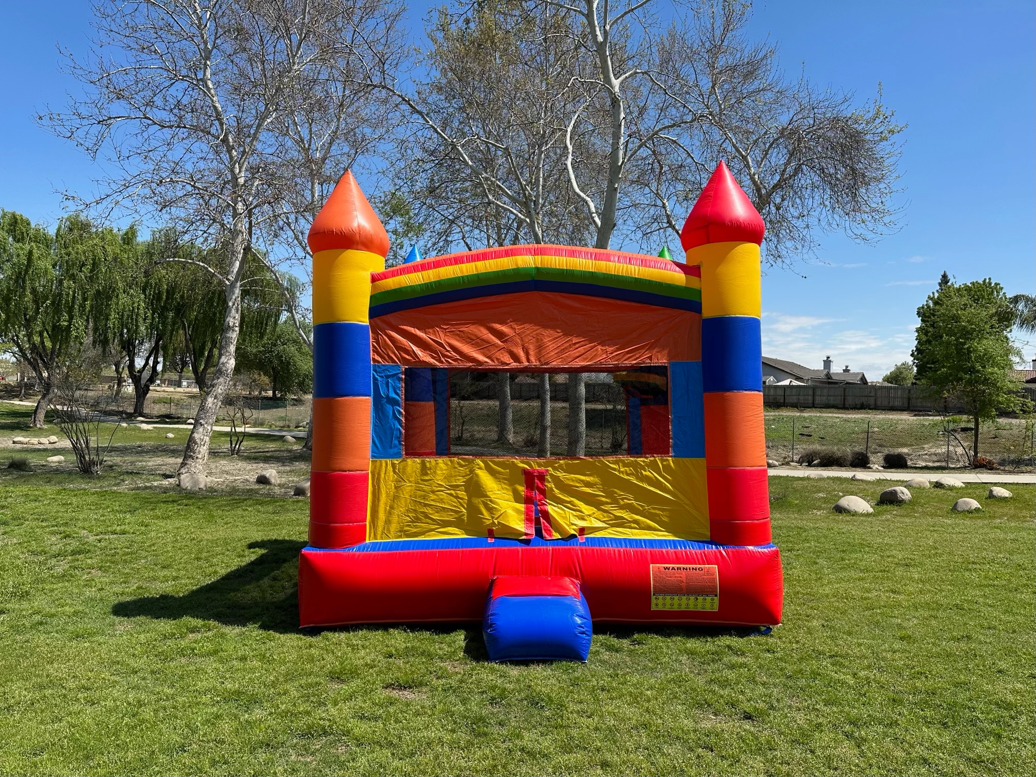 Rainbow Bounce House (BH13-RF) - Inflatables Sales in USA | SunnFun ...