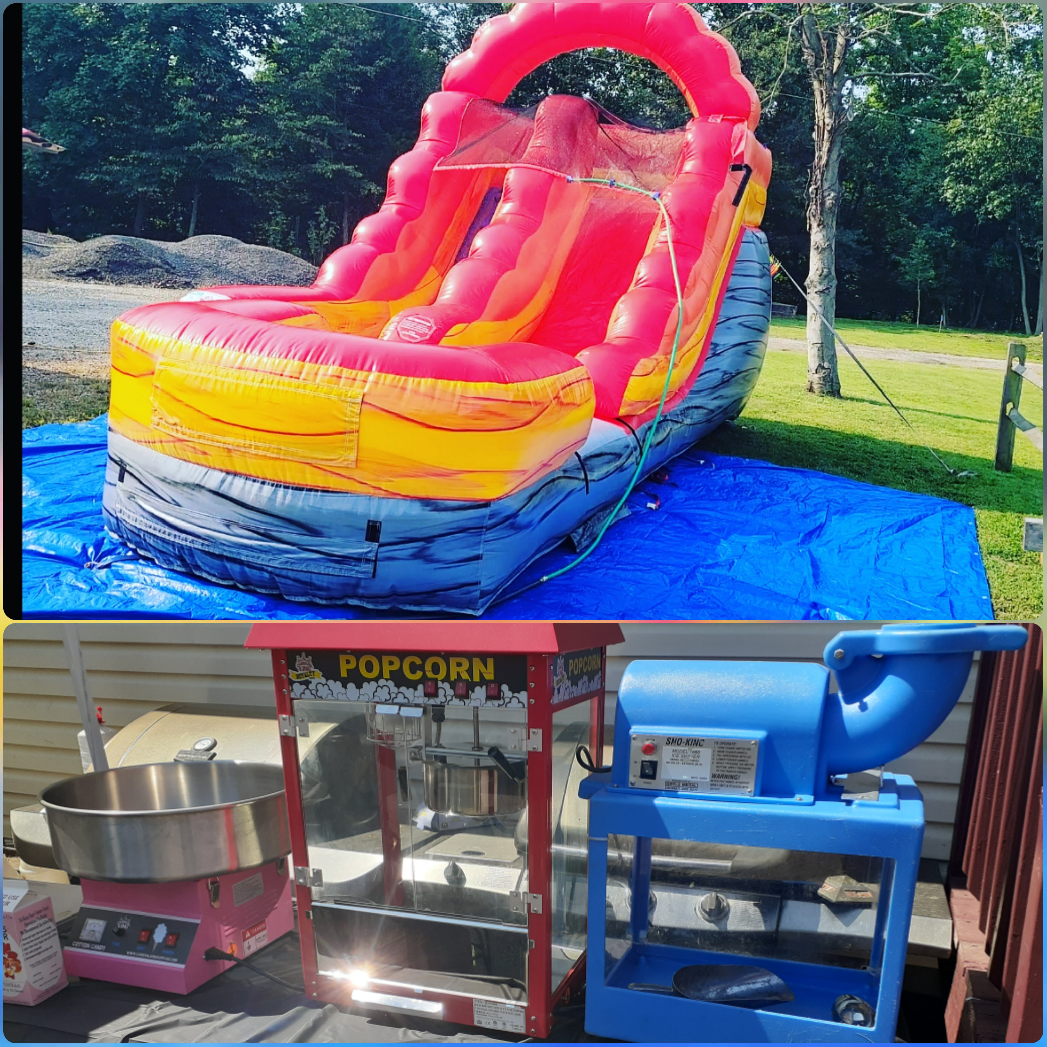 Water Slides & Dunk Tank - Hire in Maryland | Jumping G's Party Rental, LLC