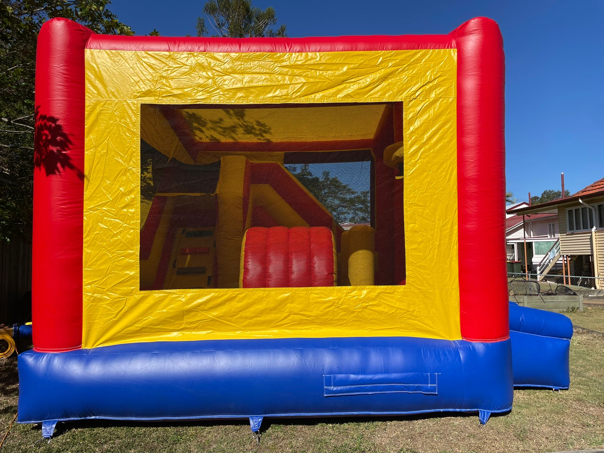 5x5 Justice League Obstacle Slide - Jumping Castle Hire in Brisbane , North Brisbane , Ipswich ...