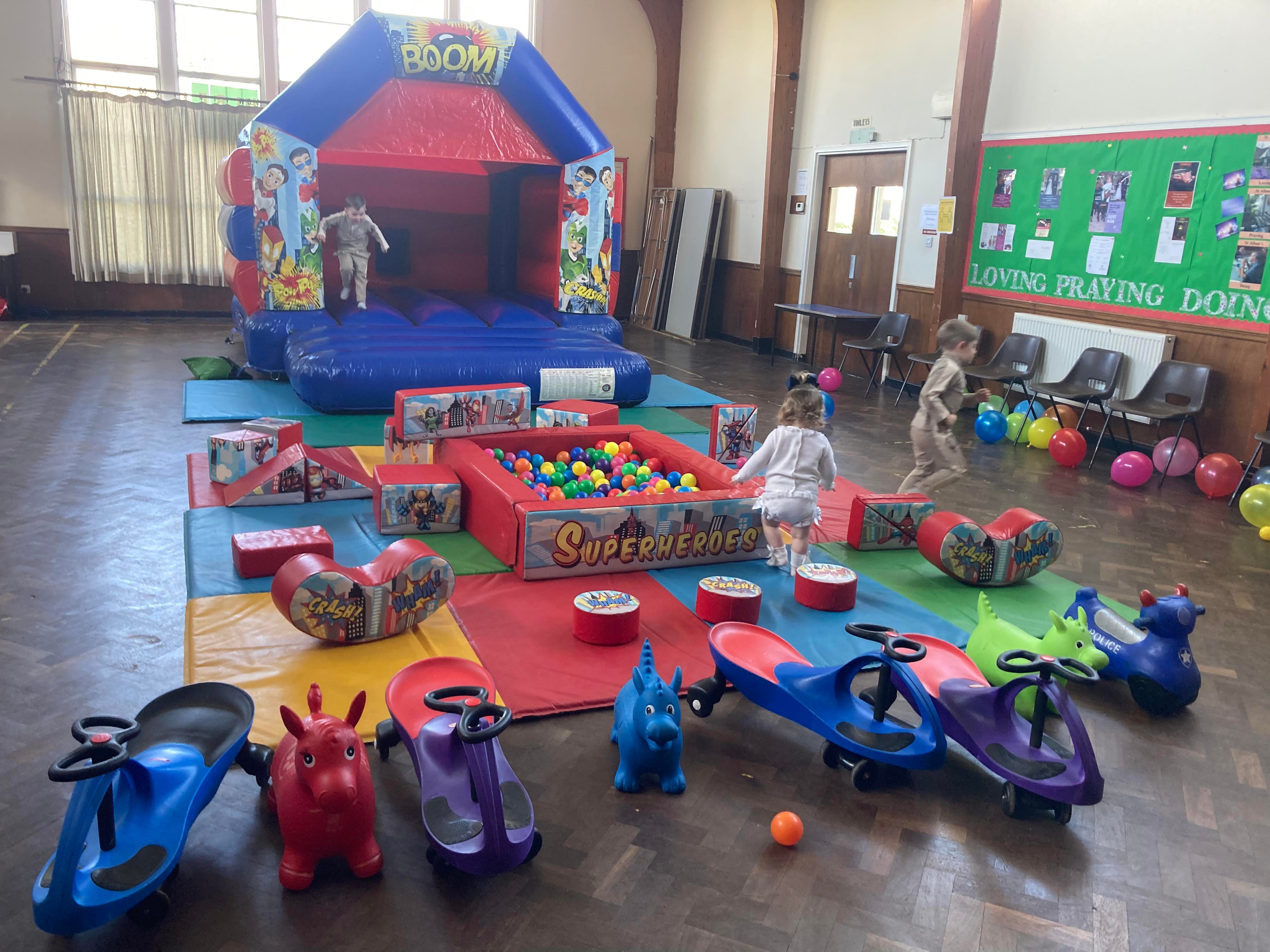 Superheroes Soft Play - Hire in Portsmouth, Fareham, Gosport | Tiny ...