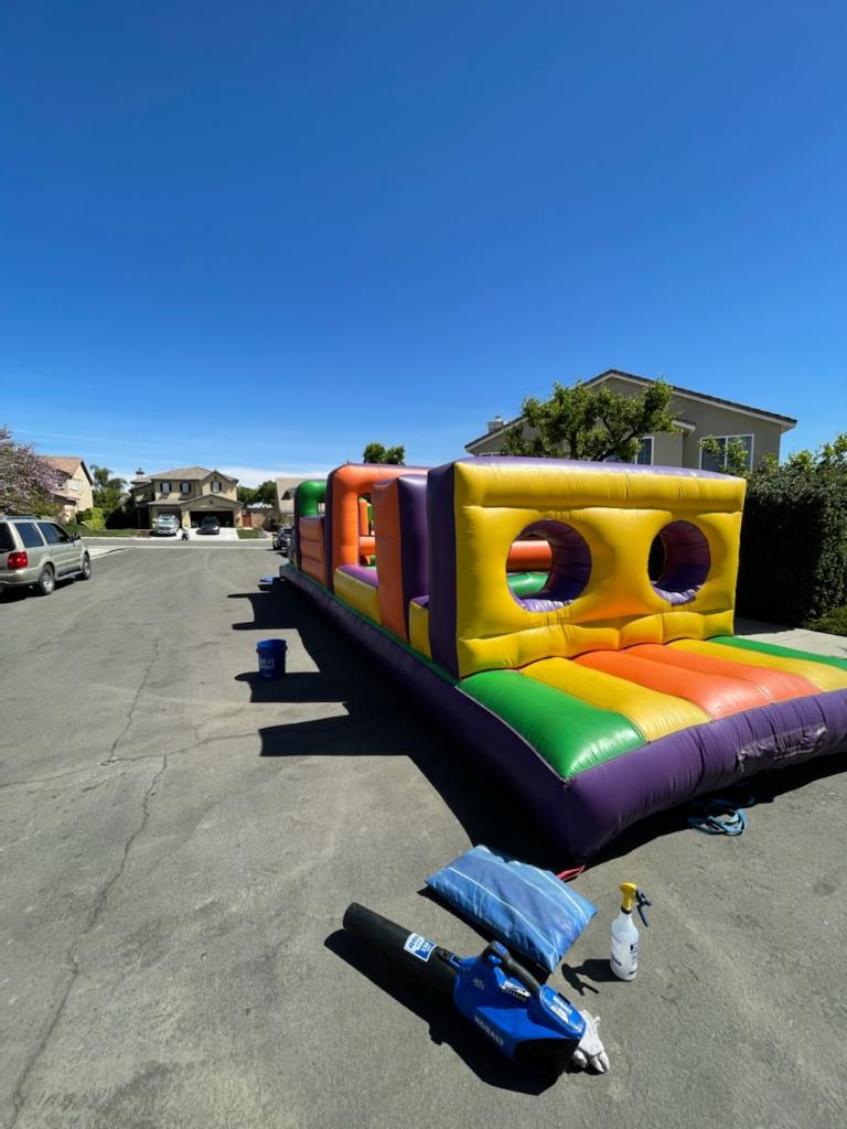 40ft Colorful Obstacle Course - Hire in Menifee