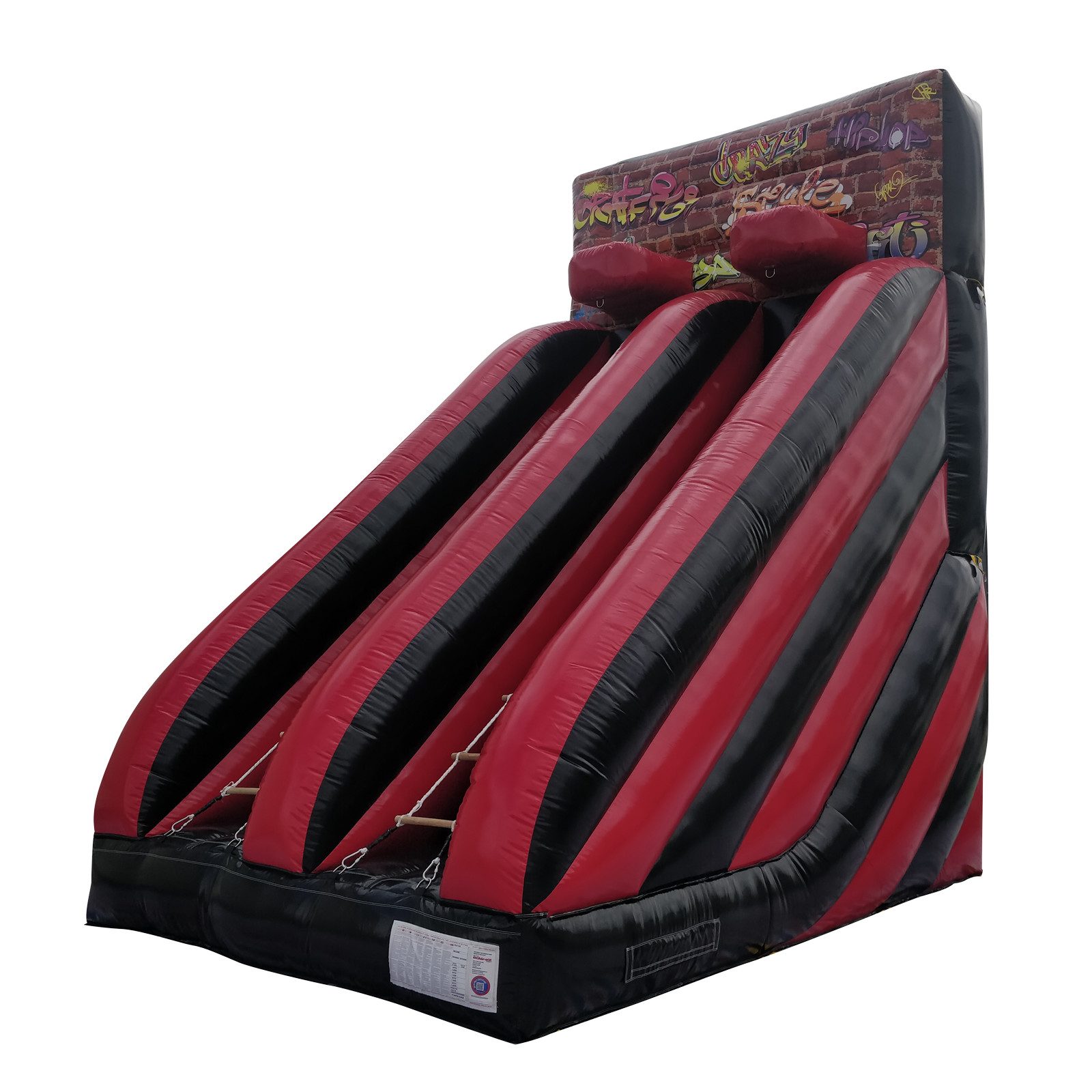 BBOL-135 - Unclimbable Ladder - 15x12x19ft - (Red & Black Graffiti ...