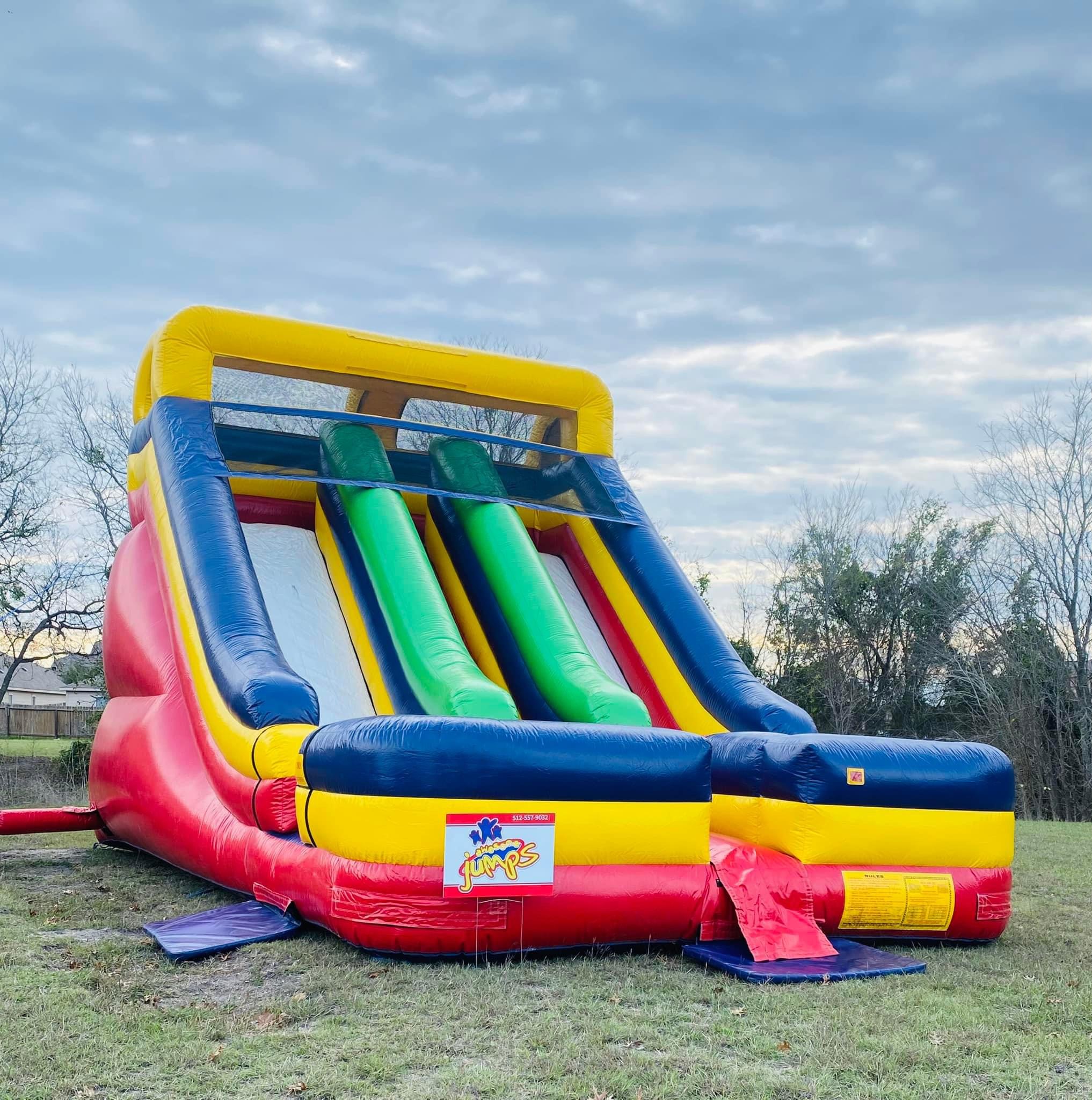 Dry Slides - Hire in Texas | Awesome Jumps