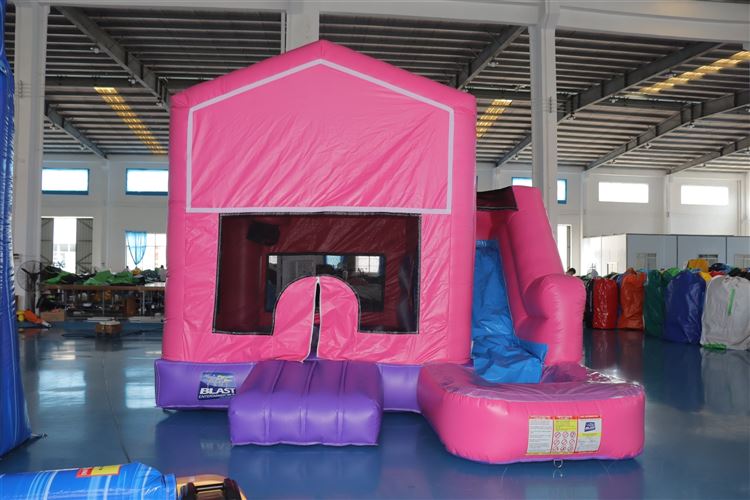 4x5 Pink Themed Slide Jumping Castle - Jumping Castle Hire in Melbourne ...