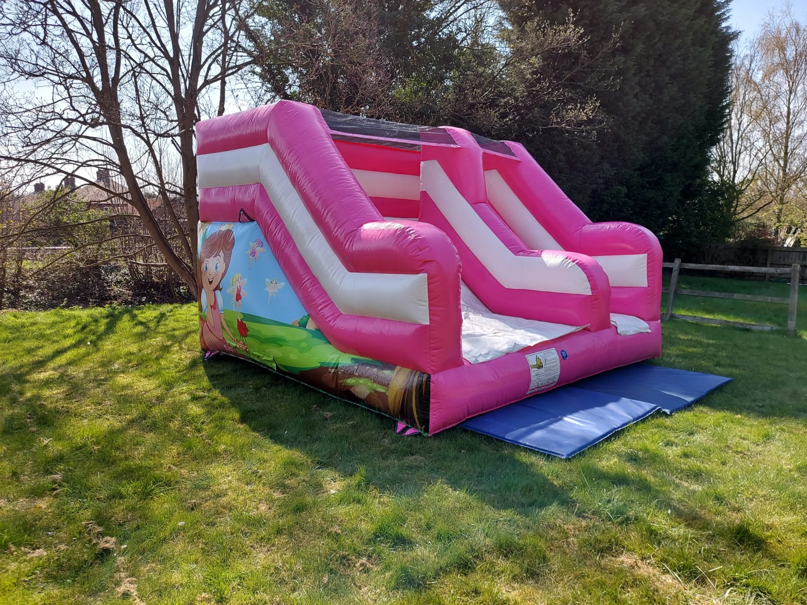Pink Princess Slide - Bouncy Castle Hire in Nottinghamshire/Derby ...