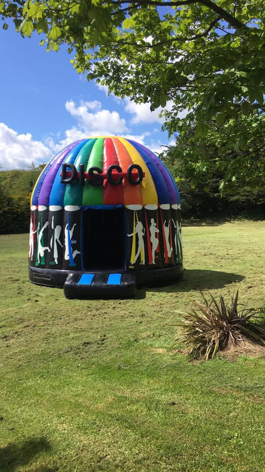 Disco Dome Bouncy Castle Hire Cork | Inflatable Disco with Lights & Mu