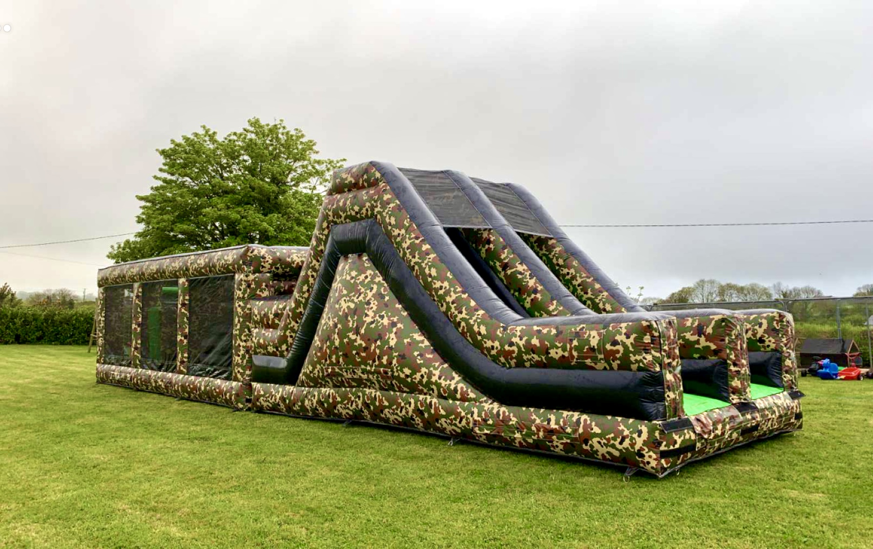 Army Xtreme Obstacle Course Hire Cork | 55ft Inflatable Military Chall