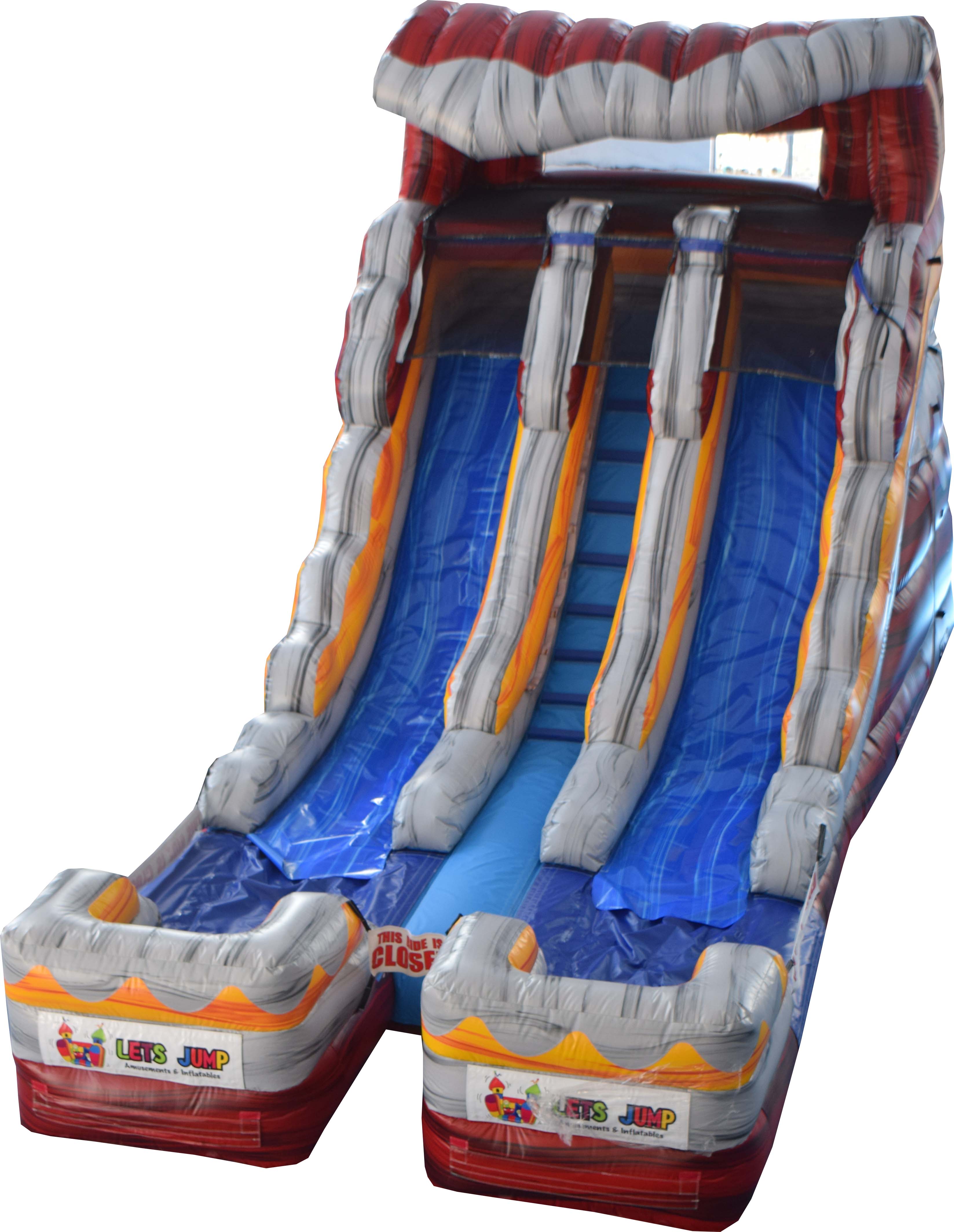 Water Slides - Jumping Castle Hire in Mackay | Lets Jump