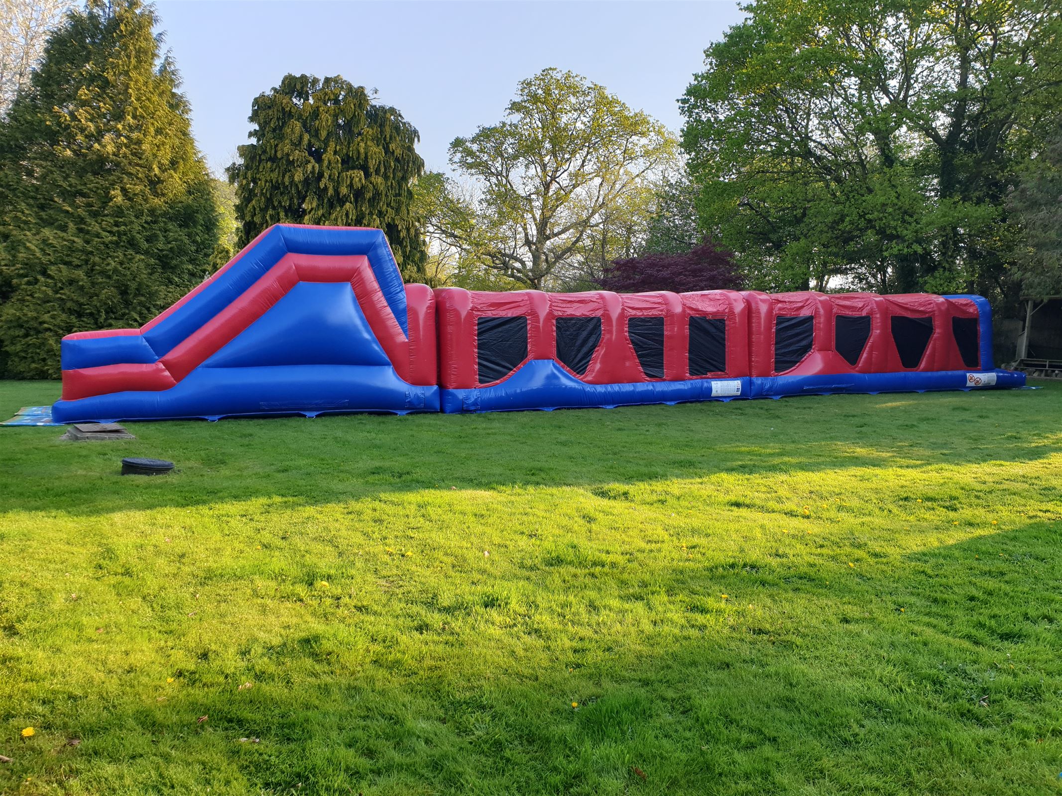 70ft Extreme Assault Course - Bouncy Castle Hire in Crowborough ...