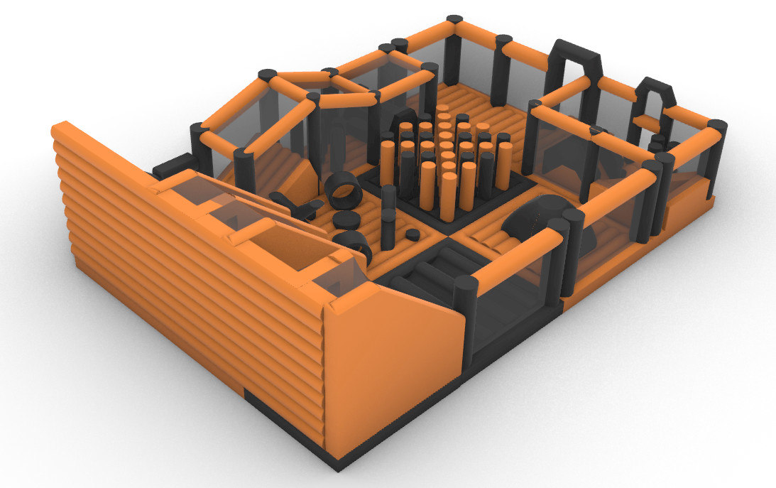250 Sqm Inflatable Air Park - Inflatable Manufacturer in The UK ...