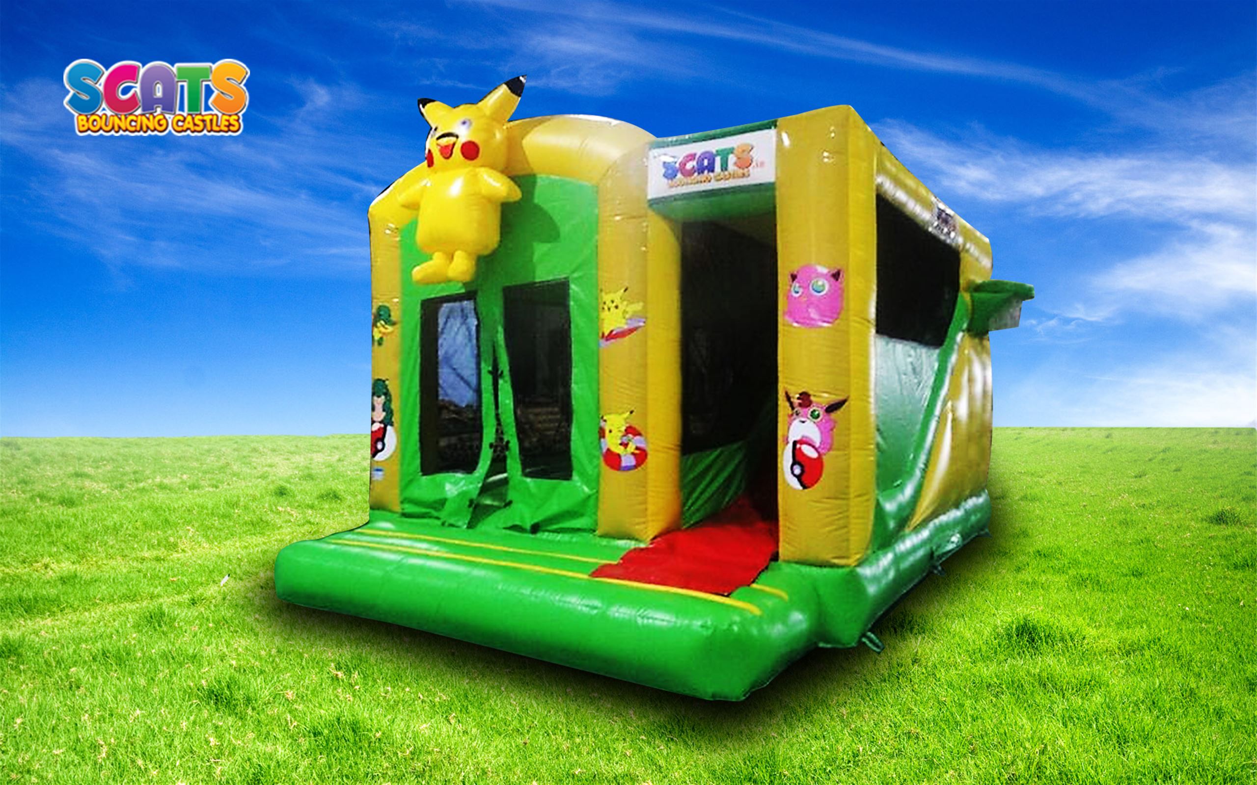 Pikachu 3 in 1 Combi - SBC149 - Hire in Wexford | Scats Wexford