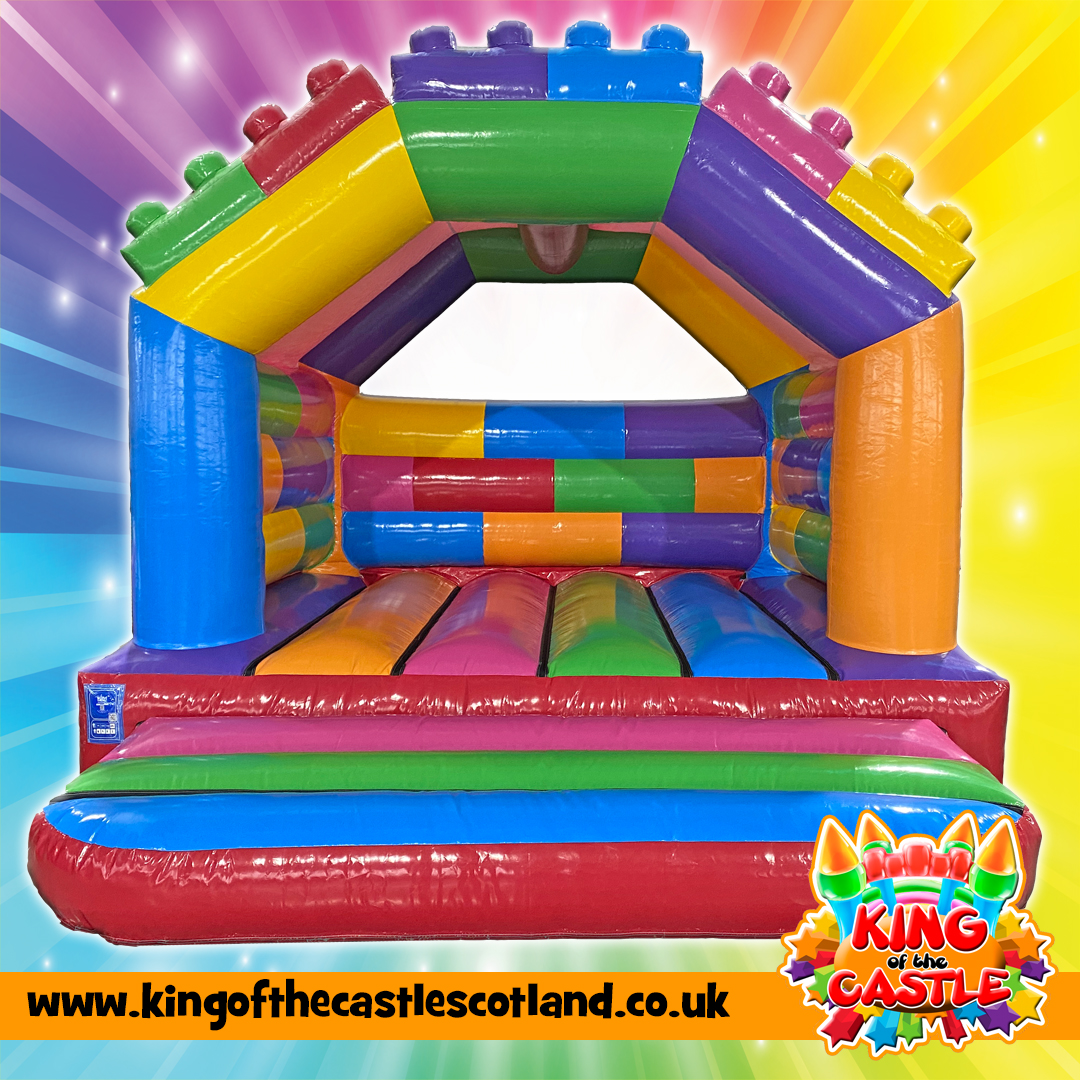 Building Bricks Castle - Bouncy Castle Hire | Disco Dome Hire ...