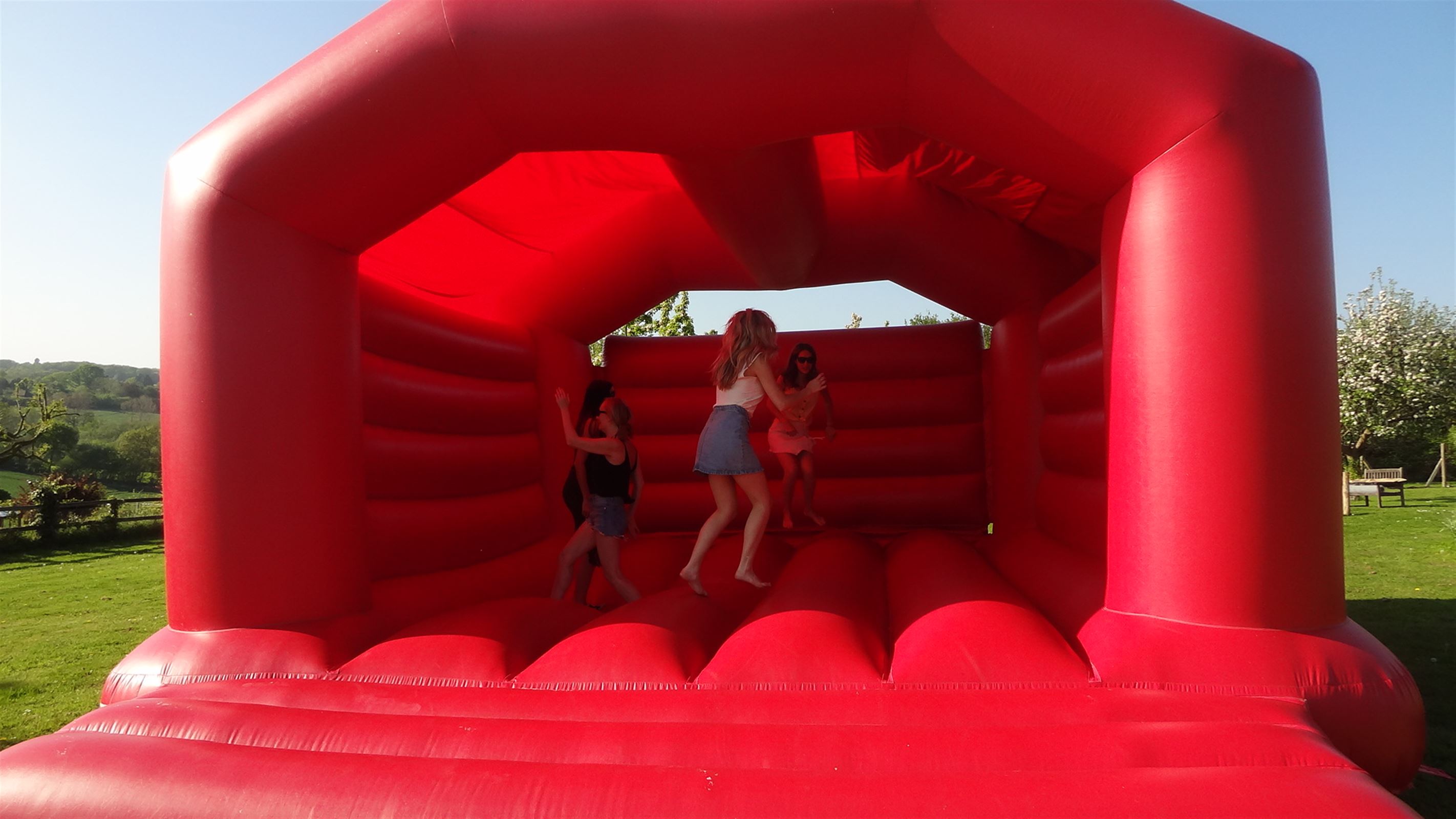 Big Red - Bouncy Castle Hire in Kent, Surrey, South London.