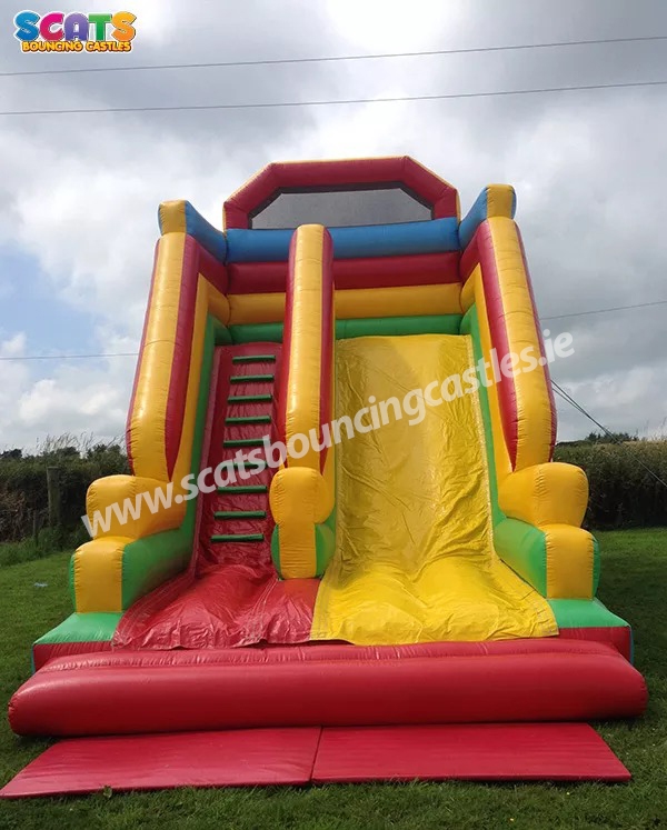 Multicoloured Slide | Scats Bouncing Castles