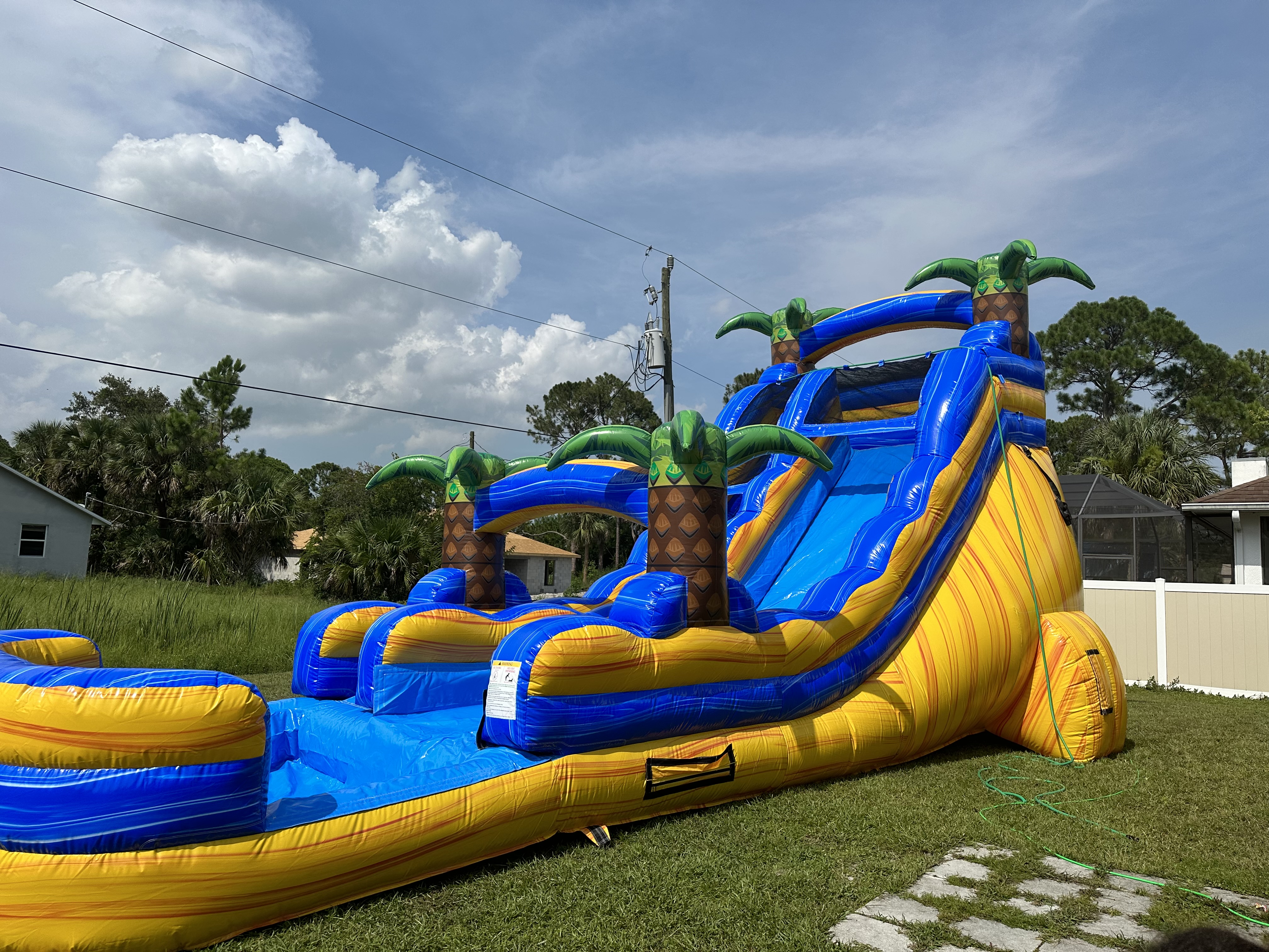 Water Slides - Hire in Fl | Monkey N Round