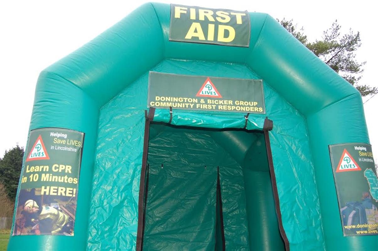 13x16ft Inflatable First Aid Station – Event Tent