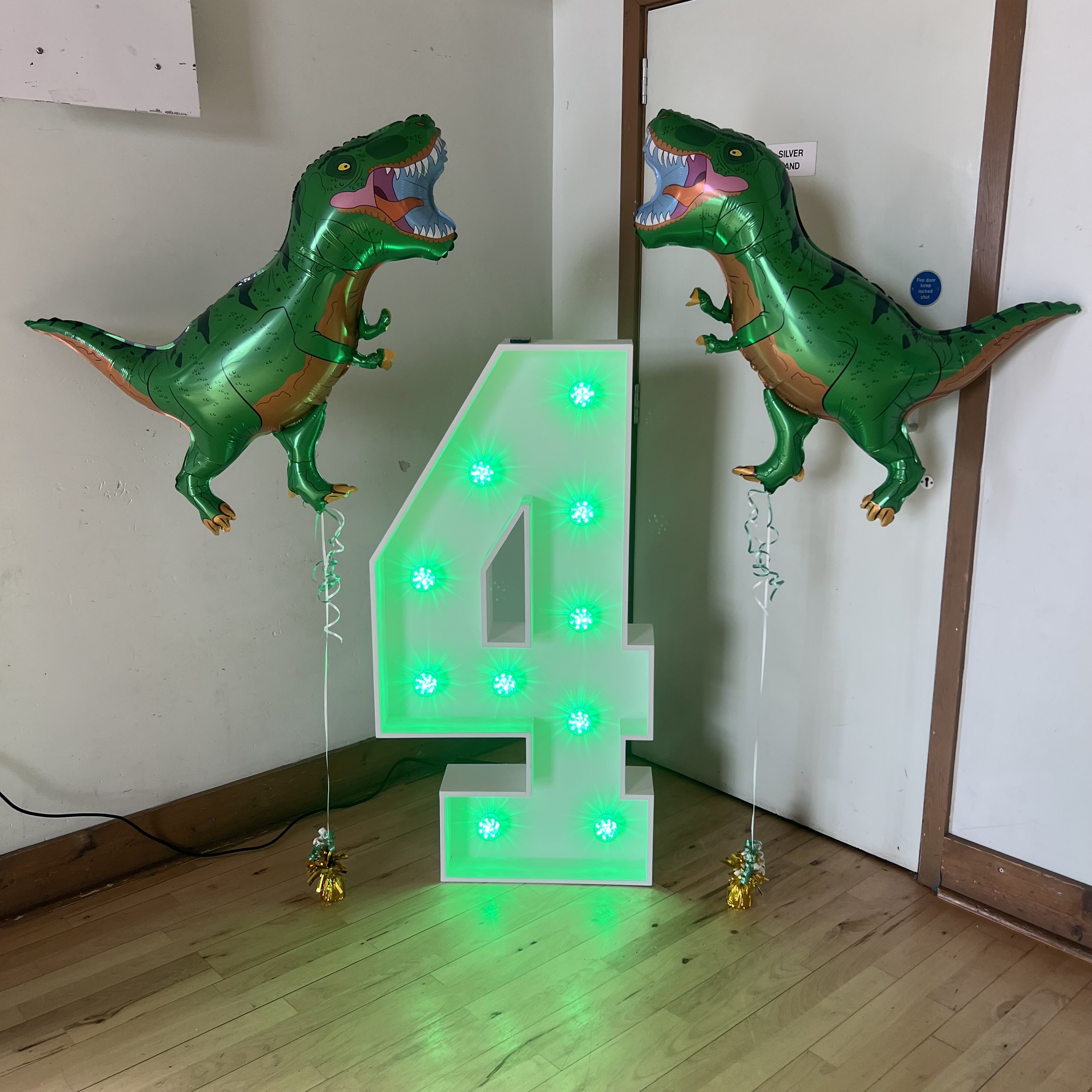 4ft Light-Up LED Numbers - Bouncy Castle Hire in Crowborough, Tunbridge ...