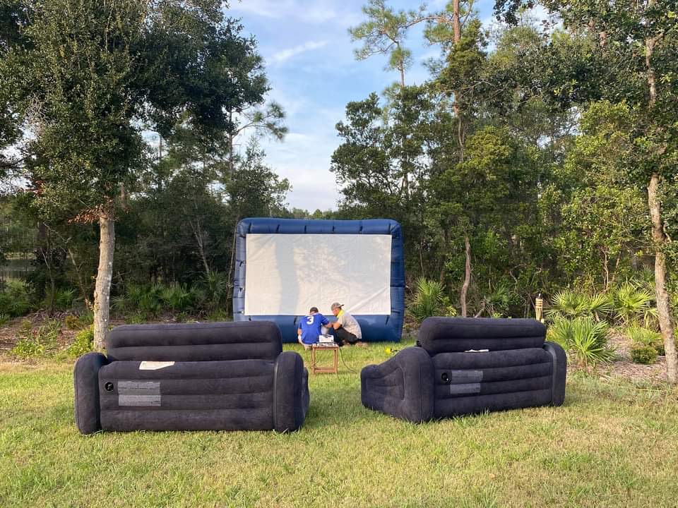 Giant Inflatable Movie Screens - 3 Sizes Available - Rent in Florida ...