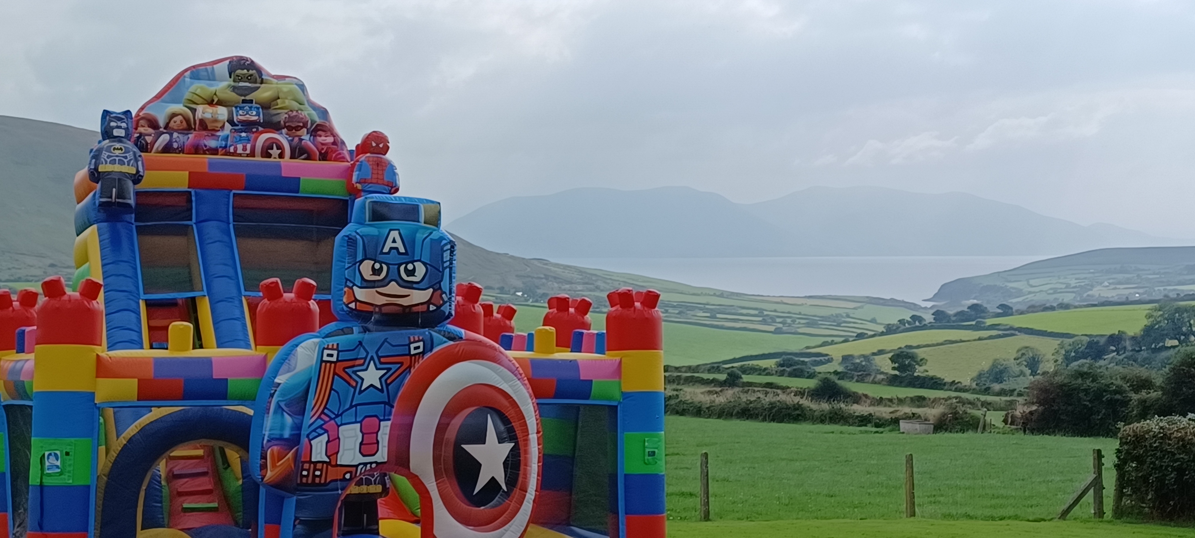 Lego Avengers Bounce & Slide Activity Bouncy Castle | Co Kerry