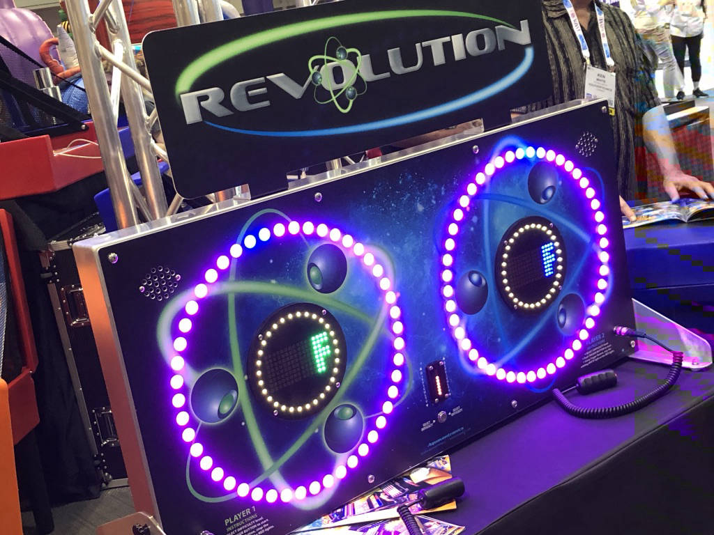 Revolution Two Player Reaction Game - Bouncy castle & Fairground ride ...