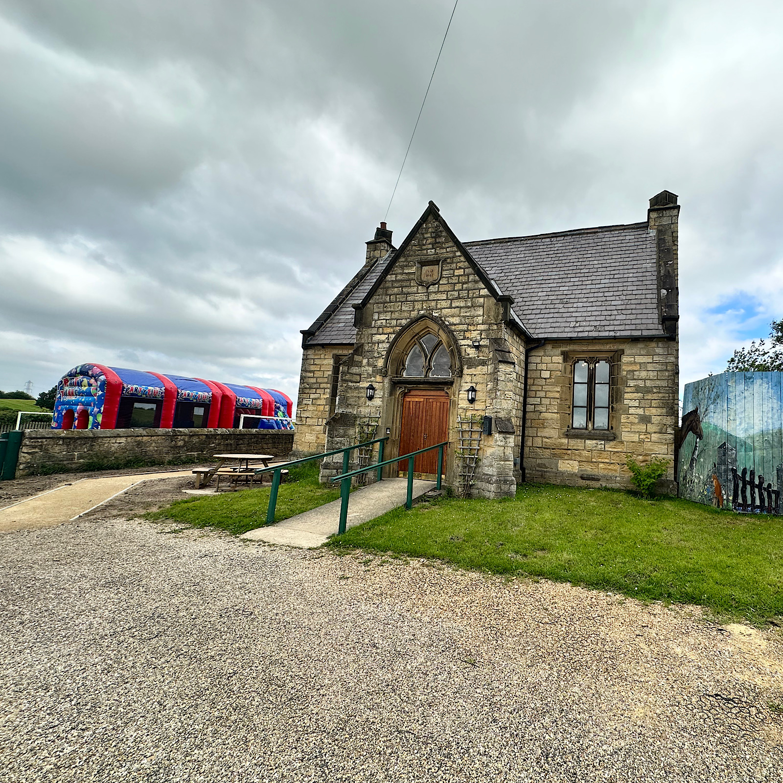Trusted Partners at Walton Village Hall for Bouncy Castle Hire LS23