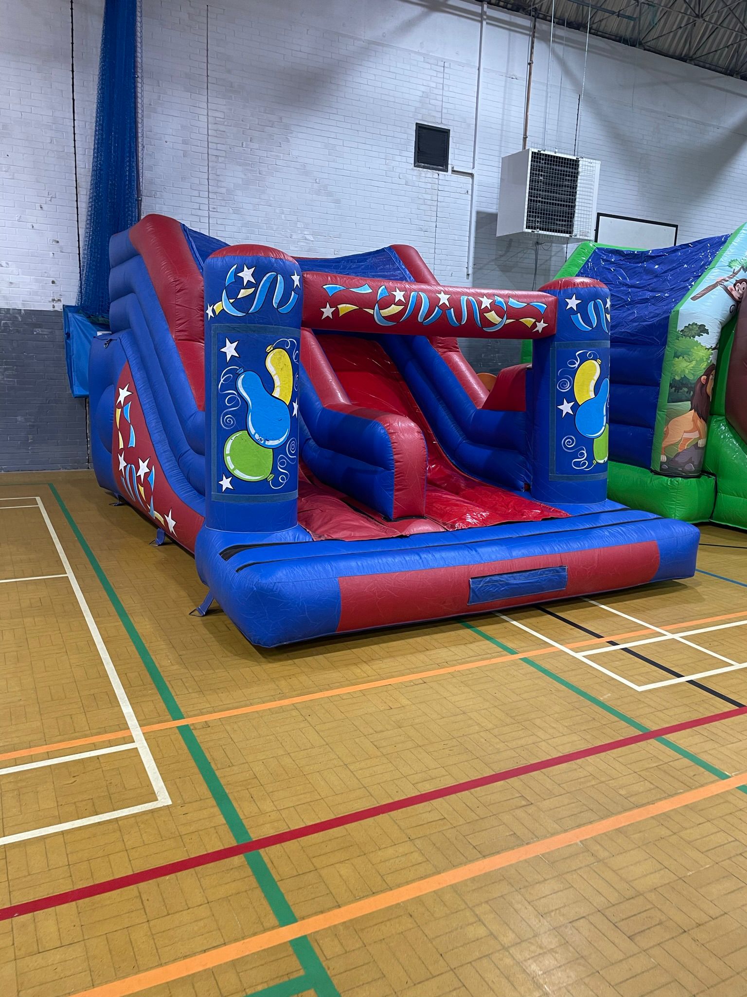 Mini inflatable Slide - Bouncy Castle and Rodeo Bull hire in Cumbria ...