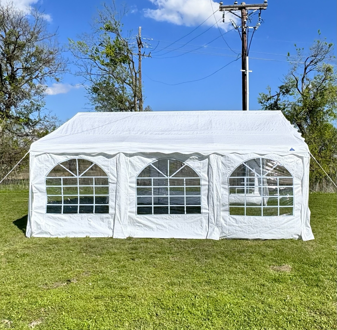 20 x 20 White Tent - Rentals Partys and Events in Los Angeles and ...