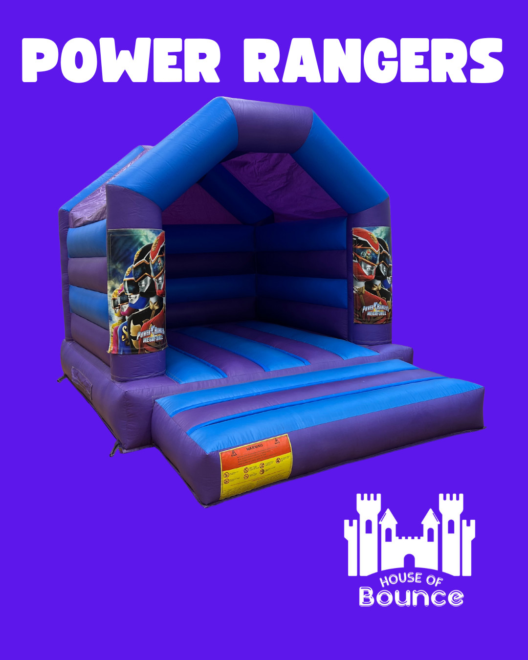 Power Rangers Castles - Hire in Stirling | House of bounce