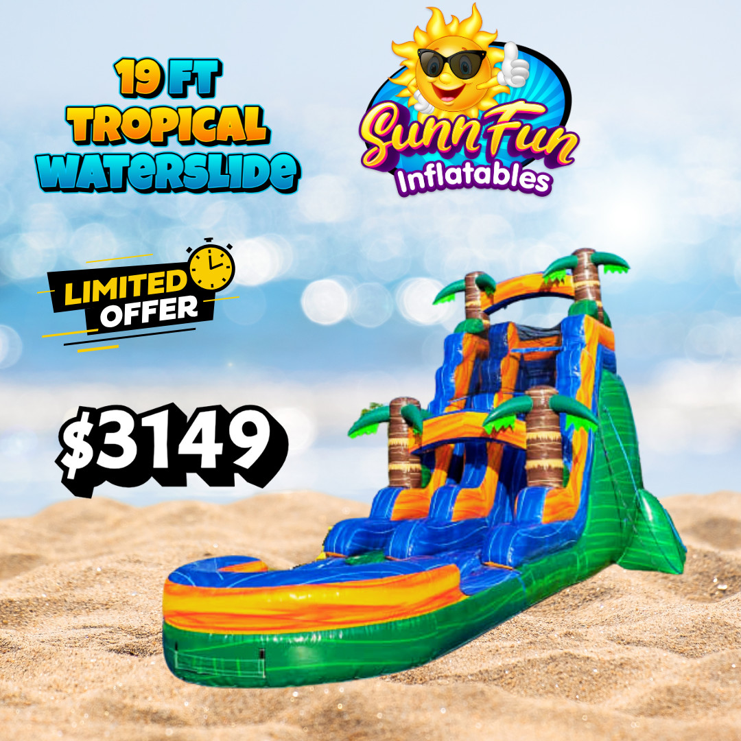 Commercial Waterslides - Inflatables Sales in USA | SunnFun Inflatables