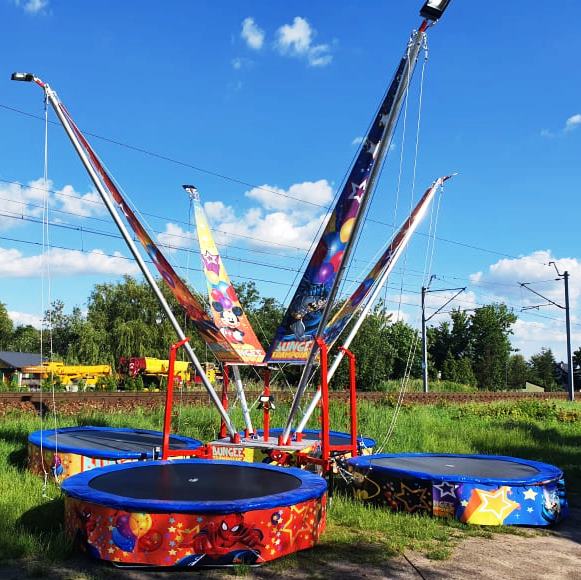 4 Round Bed Trailer Mounted Bungee Trampoline - Hire in Kilkenny ...