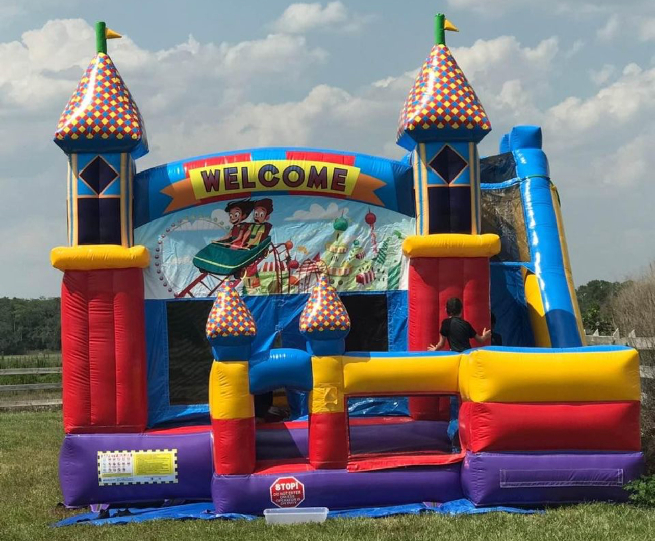 16x16 Jump and Fun Castle - Bounce House And Party Rentals in FL, Cape ...
