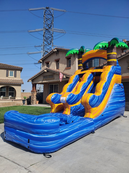 Seabreeze 12ft Water Slide - Hire in CA | Y&Y Event and Party Rental