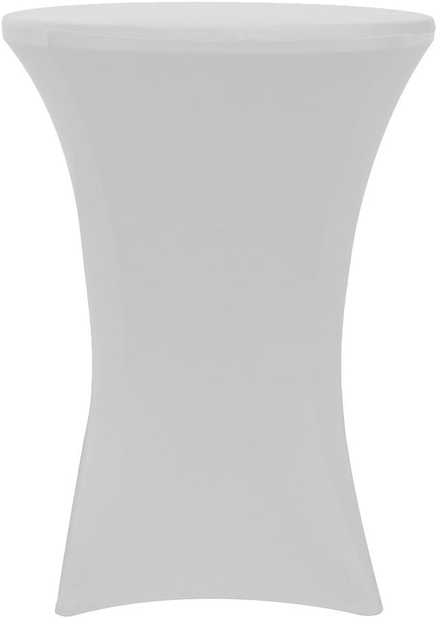 Highboy Cocktail Table w/ Spandex Linen - Game & Event Rental Service ...
